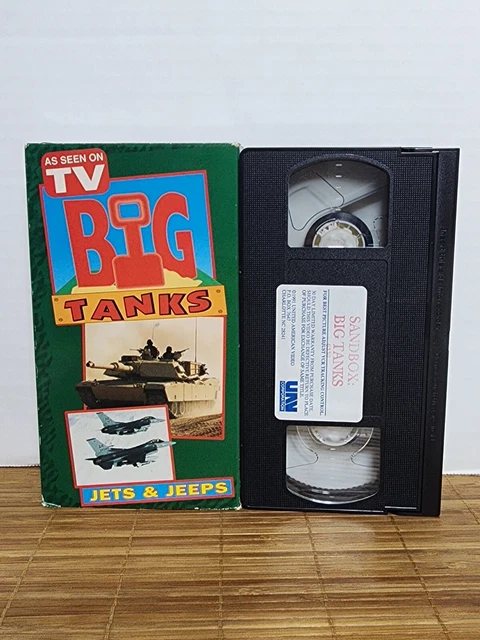 BIG TANKS VHS Jets And Jeeps Sandbox £5.73 - PicClick UK