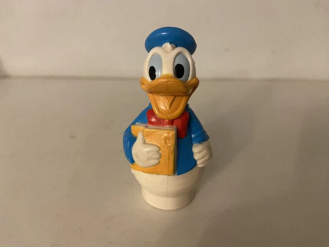 DISNEY VINTAGE DONALD Duck Skittle Shape Figure 3”/7cm £4.83 - PicClick UK
