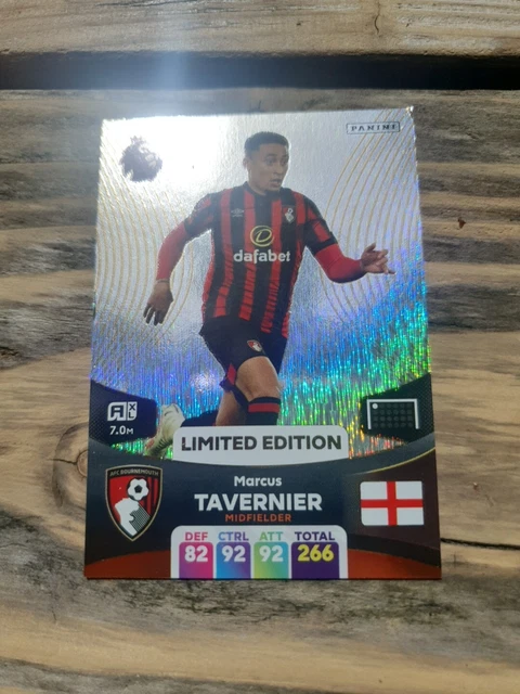 CARTA PANINI ADRENALYN xl premier league 2024 Marcus Tavernier Edizione ...