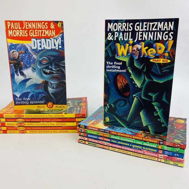 WICKED! & DEADLY! Full Set 12 x PB Book Bundle Paul Jennings Morris ...