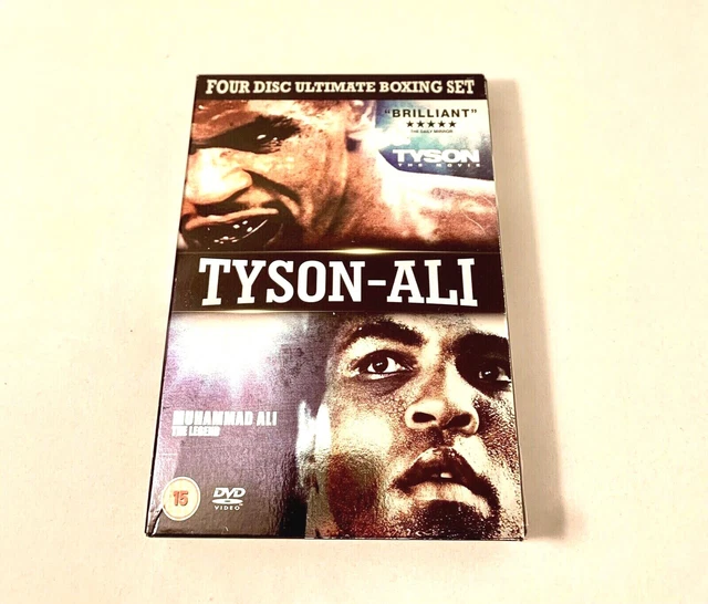 TYSON AND ALI DVD BoxSet Mike Tyson Muhammad Ali 4 Disc DVD Collection ...