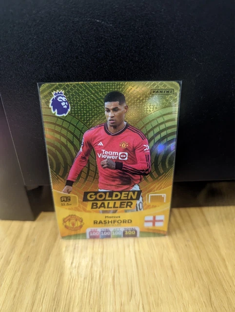 PANINI ADRENALYN XL 2024 Marcus Rashford Golden Baller Football Card £0 ...