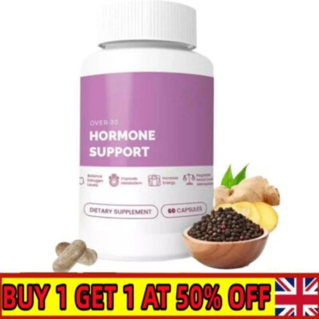 GLEEFUL OVER 30 Hormone Support | Menopause Supplement for Women | 60 ...