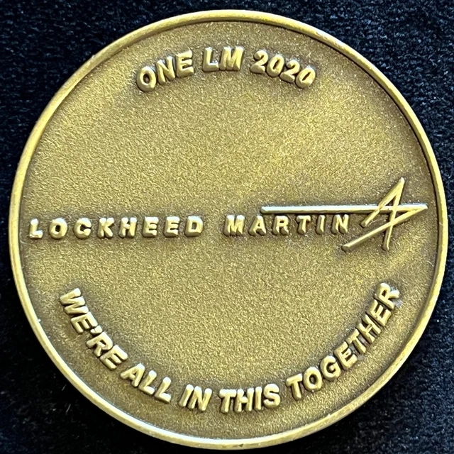 PIÈCE DE DÉFI Lockheed Martin One LM 2020 EUR 22,09 - PicClick FR