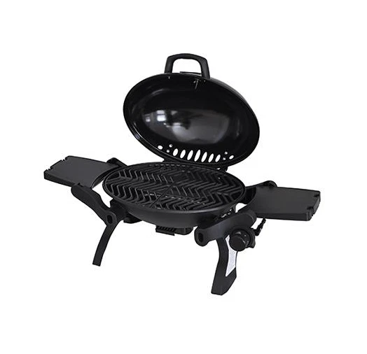 TABLE TOP BBQ with Cast Iron Plate Portable Outdoor Garden Barbecue ...