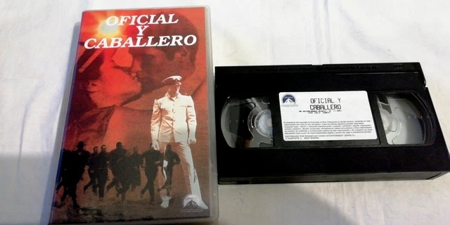 OFFICIAL AND GENTLEMAN Richard Gere Debra Winger - VHS Tape Spanish PAL ...