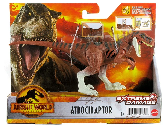 JURASSIC WORLD DOMINION Atrociraptor Tiger Extreme Damage 2022 New In ...