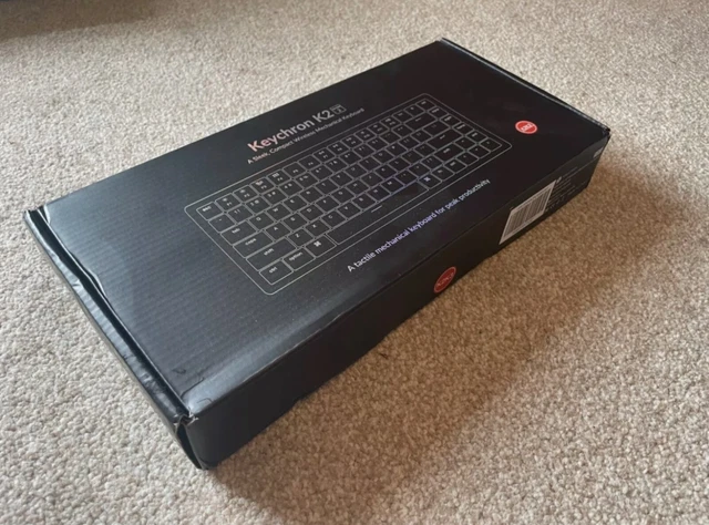 KEYCHRON K2V2 WIRELESS Mechanical Keyboard Brown Switches US Layout ...