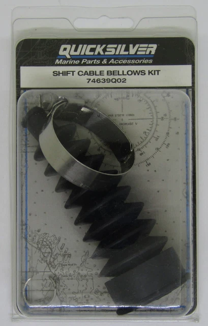 NEW QUICKSILVER MERCURY Marine Boat OEM Shift Cable Bellows Kit Part No ...