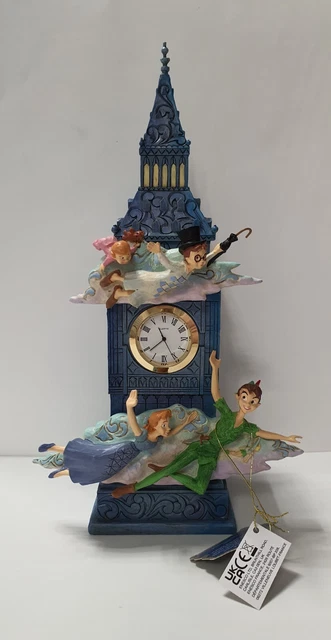 DISNEY TRADITIONS 6015025 Peter Pan's Clock £78.72 - PicClick UK