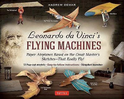 LEONARDO DA VINCI'S Flying Machines Kit Paper Airp EUR 15,94 - PicClick FR