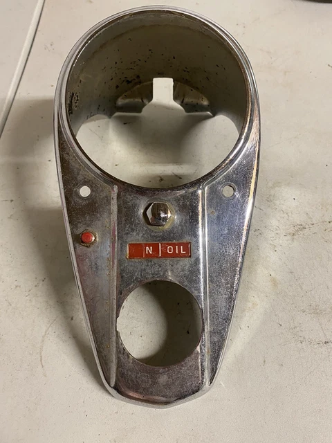 HARLEY DAVIDSON SHOVELHEAD Bobber Chopper FLH FL panhead Dash Cover ...