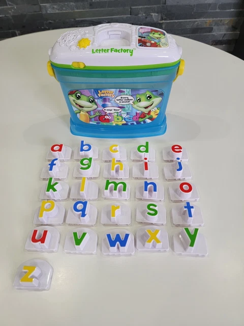 LEAPFROG LETTER FACTORY Phonics Bucket Set Alphabet ABC Toy , Learning ...