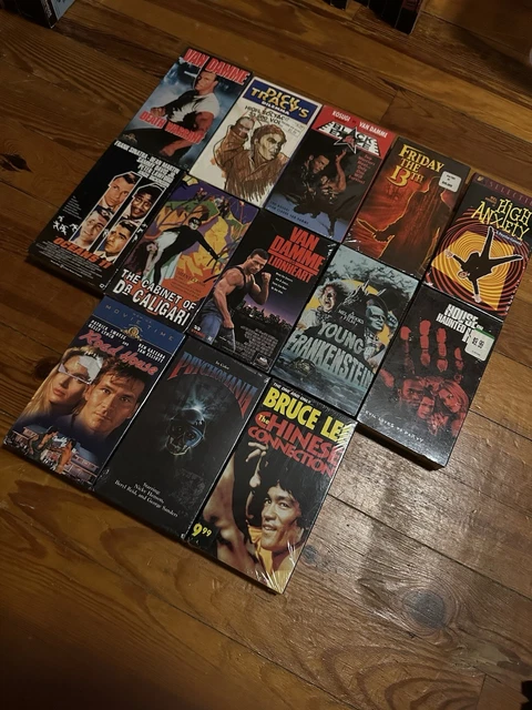 VHS LOT HORROR Classics Sci Fi Thriller Action £14.80 - PicClick UK