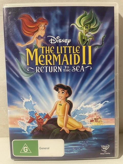 DISNEY THE LITTLE Mermaid II - Return To The Sea DVD PAL Region 4 LNC ...