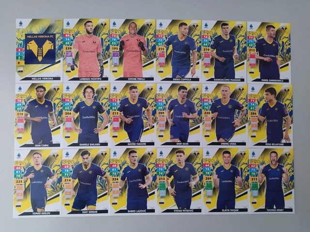 PANINI CALCIATORI ADRENALYN 2024-25 2025 Fiorentina Squadra Completa 18 Card EUR 8,00 - PicClick IT