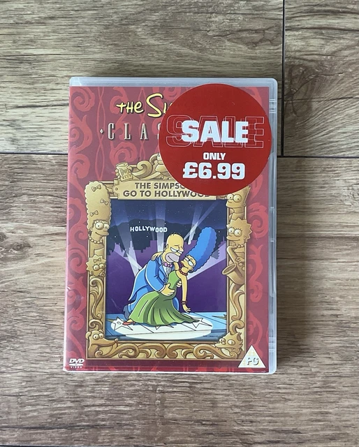 THE SIMPSONS GO To Hollywood DVD Cartoon Tv Series £3.43 - PicClick UK