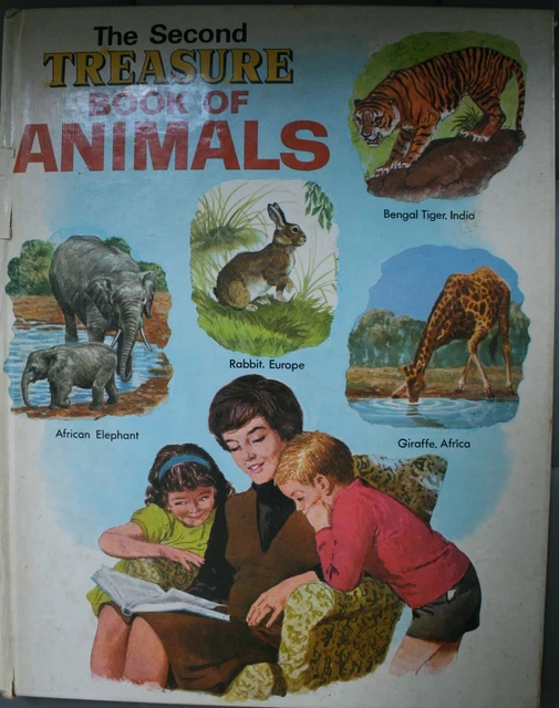 THE SECOND TREASURE Book of Animals (1967) £2.75 - PicClick UK