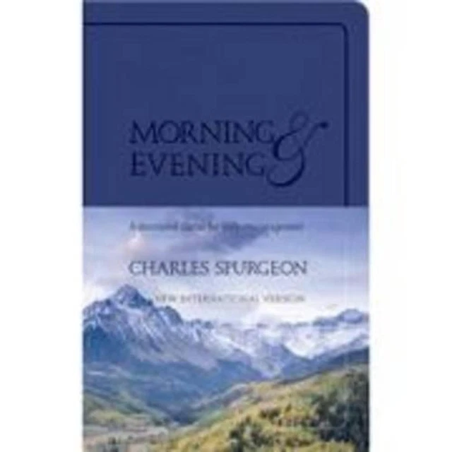 MORNING AND EVENING by Charles Spurgeon (English) Leather Book $62.83 ...