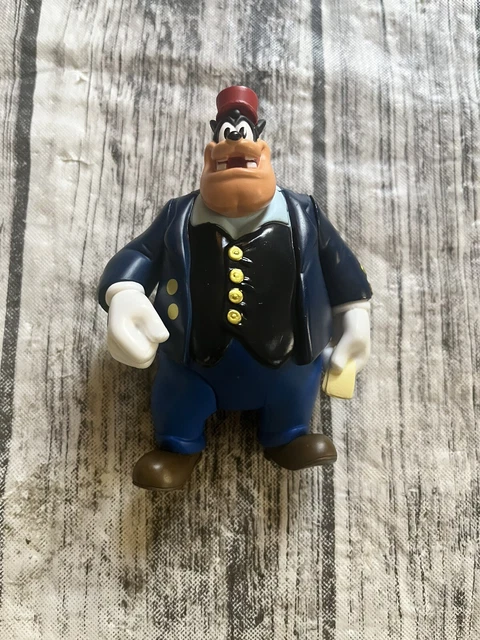 &TOPPER TORTA PVC Disney Pete Biglietti Topolino 4" Figura conduttore ...