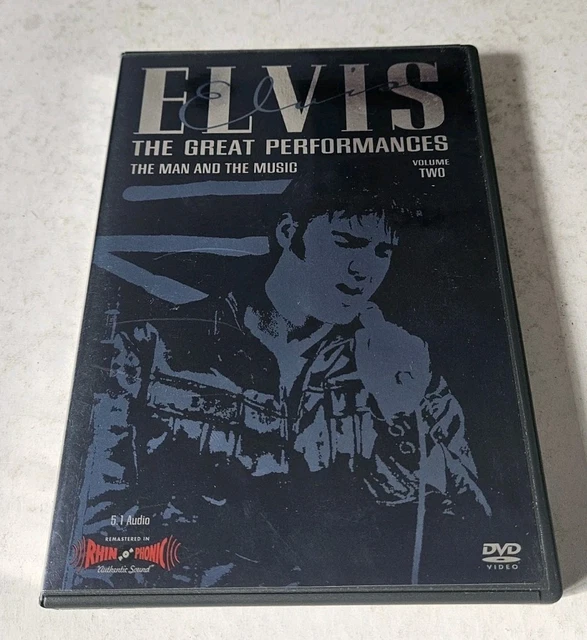 ELVIS PRESLEY - The Great Performances The Man and the Music Region ...