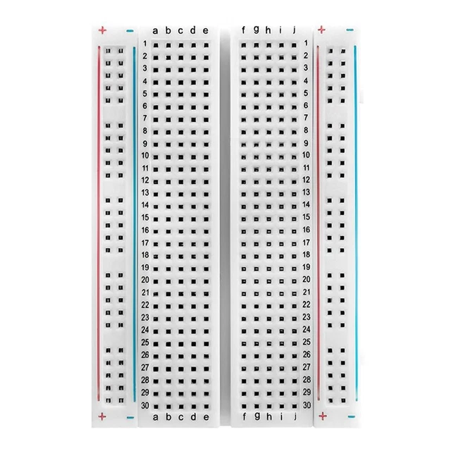BREADBOARD 400 POINT Cavity Boards MB-102 for Circuit Assembly and ...