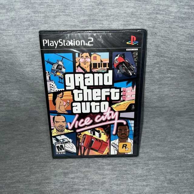 GRAND THEFT AUTO: Vice City (Sony PlayStation 2, 2002) PS2 NUOVO ...
