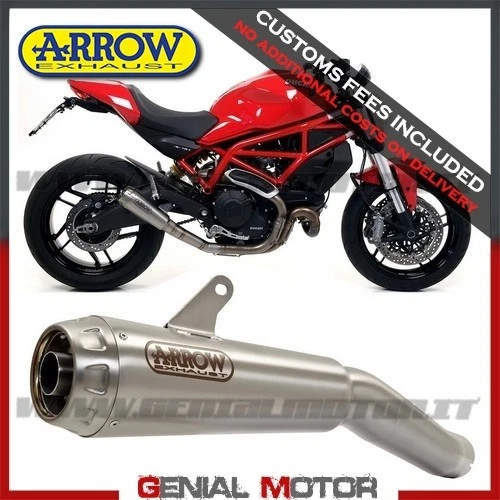 EXHAUST + LINK Arrow Pro Race Titan Ducati Monster 797 2017 > 2019 $989 ...