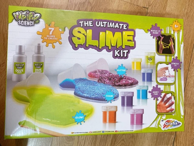 WEIRD SCIENCE THE Ultimate Rainbow Slime Foam Kit Girls Boys Childrens ...