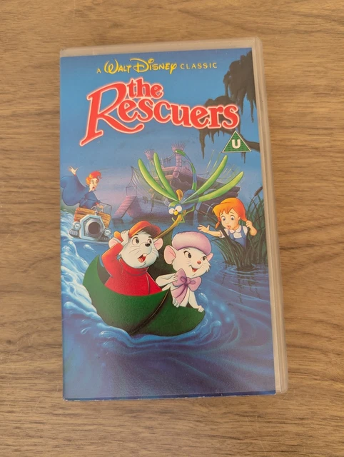 WALT DISNEY THE Rescuers VHS Video Pal £1.75 - PicClick UK