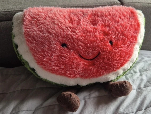 DISCONTINUED LARGE WATERMELON Jellycat Amuseables (BNWT) £57.90 ...
