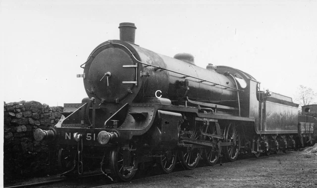 BRITISH RAILWAY B.R Photograph Print - Steam Loco 515 Class No. 514 ...