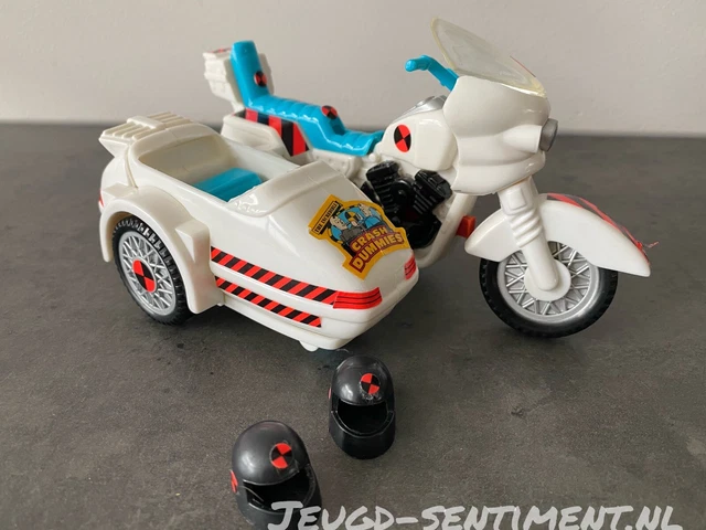 THE INCREDIBLE CRASH Test Dummies Motorcycle With Sidecar 100% Complete ...