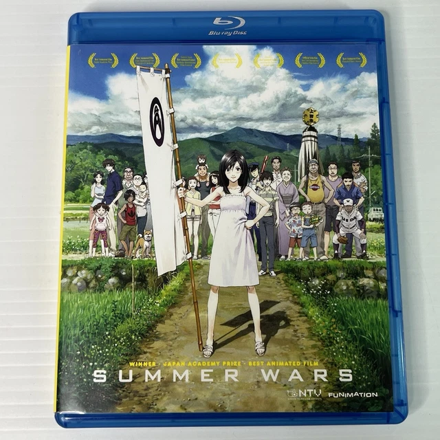 SUMMER WARS: MOVIE Blu-ray (Reg:A) DVD (Reg:1) FUNimation No Slipcover ...