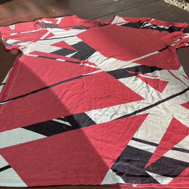 EDDIE VAN HALEN ( EVH ) Frankenstein XL Size T-Shirt Mens Red £100.00 ...