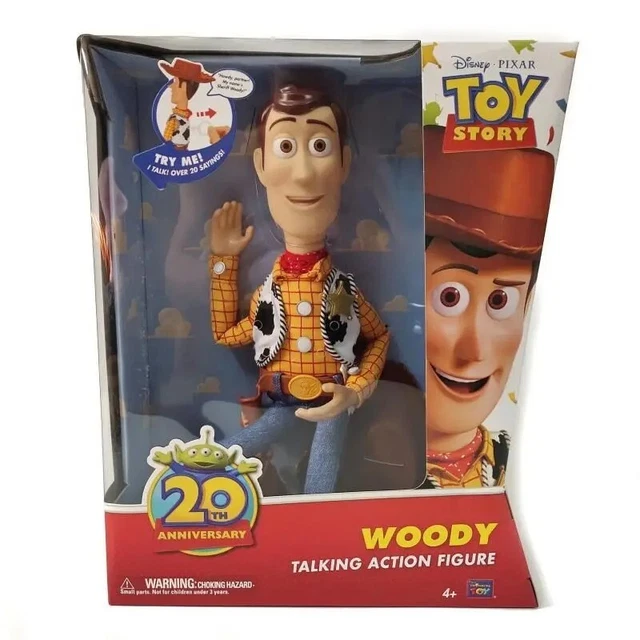 TOY STORY SIGNATURE Collection Woody Sheriff Talking Doll Toy Action ...