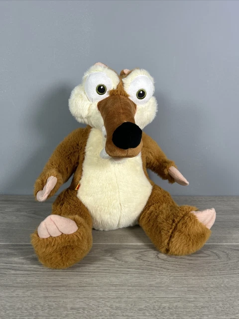 RARE SCRAT ICE Age Continental Drift Build A Bear 14" Soft Toy Plush ...