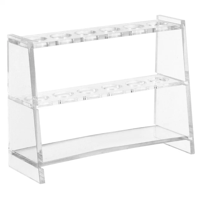 TEST SUPPORT DE Tube Laboratoire Verre Transparent Porte-éprouvettes ...