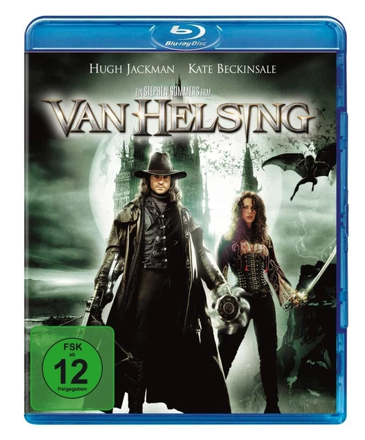 VAN HELSING (BLU-RAY) Jackman Hugh Beckinsale Kate Roxburgh Richard ...