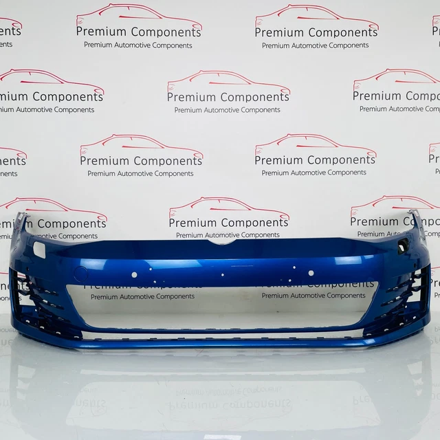 VW GOLF GTI Gtd Front Bumper Skin Genuine Blue Mk7 2013 – 2017 [AN66] £ ...