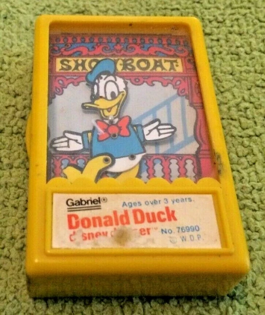 1975 GABRIEL DONALD Duck Showboat Toy Collectible Disney Tested EUR 14 ...