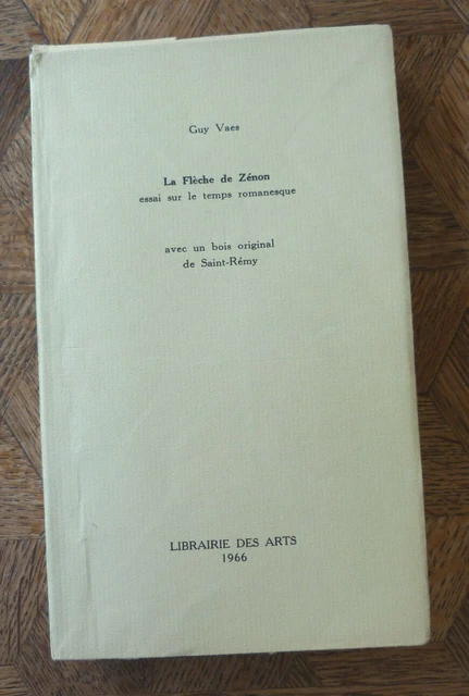 GUY VAES LA FLECHE DE ZENON Libr des ARTS 1966 1/300 hyacint EUR 40,00 ...