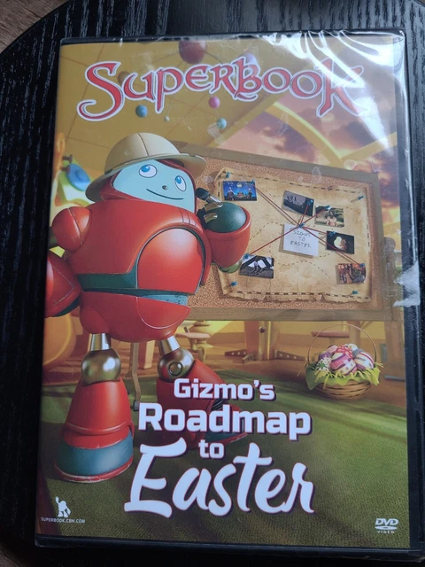 SUPERBOOK DVD GIZMO'S Roadmap to EASTER Jesus Christian Kids NEW $16.00 ...