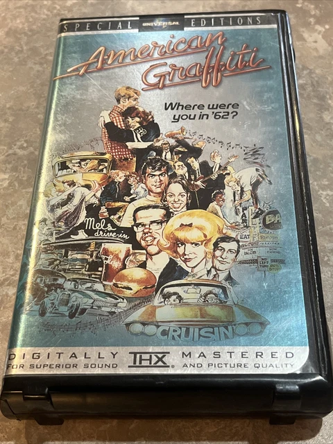 AMERICAN GRAFFITI (VHS, 1998, 25th Anniversary Special Edition ...