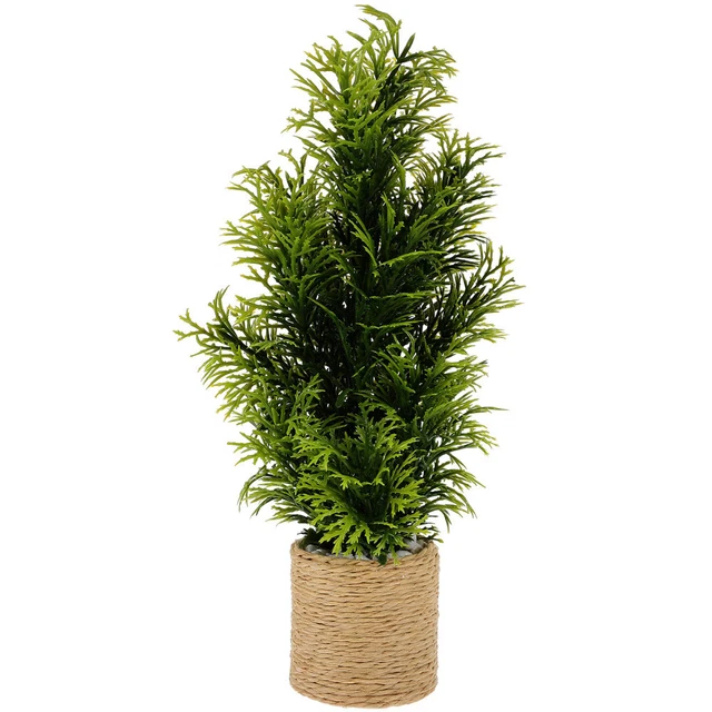 MINI CASA MINIATURA Pianta Artificiale Bonsai Delle Bambole Scrivania ...