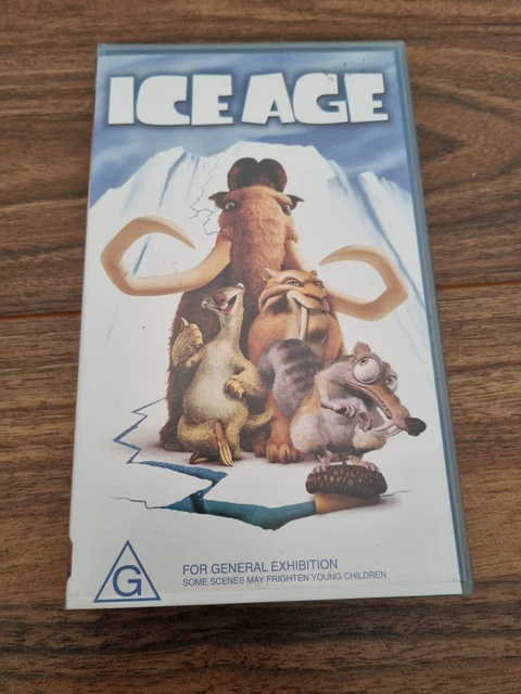 ICE AGE RATED G VHS tape video kids movie $5.00 - PicClick AU