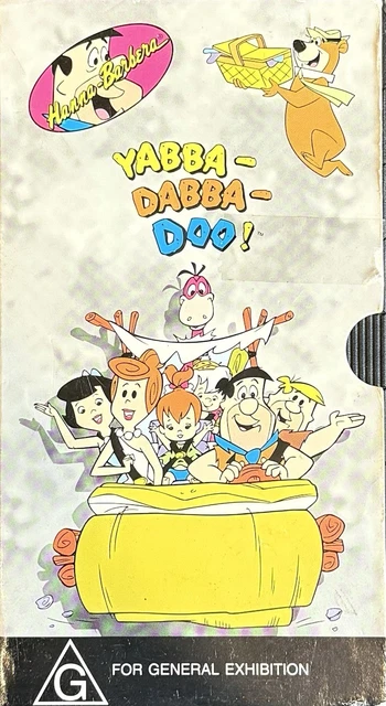YABBA DABBA DOO VHS Video - Hanna-Barbera - Flintstones $20.00 ...