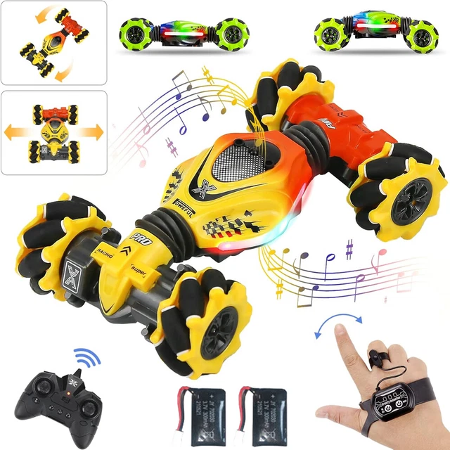 360° STUNT RC Hand Gesture Sensing Car 4WD Off-Road Remote Control Toy ...