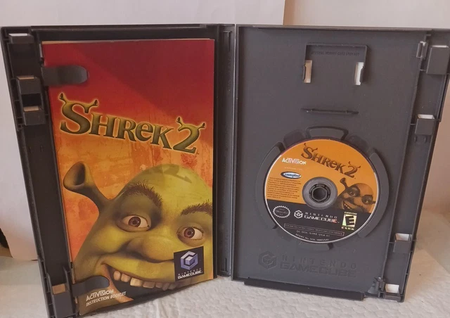 NINTENDO GAMECUBE SHREK 2 Game Complete in box with Manual VERY GOOD ...