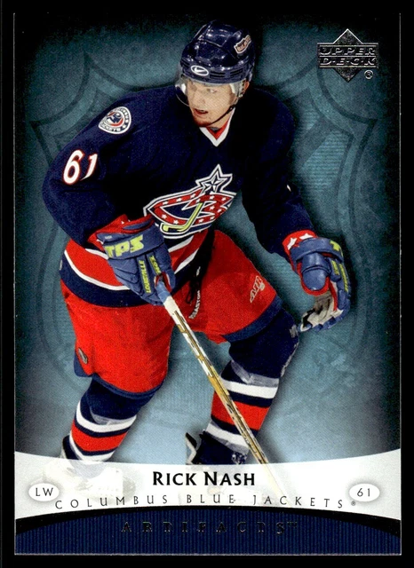 2005-06 UPPER DECK Artefacts Rick Nash Columbus Blue Jackets #30 EUR 1 ...